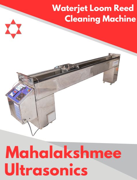 Ultrasonic Reed Cleaning Machine For Waterjet Loom - Mahalakshmee ...