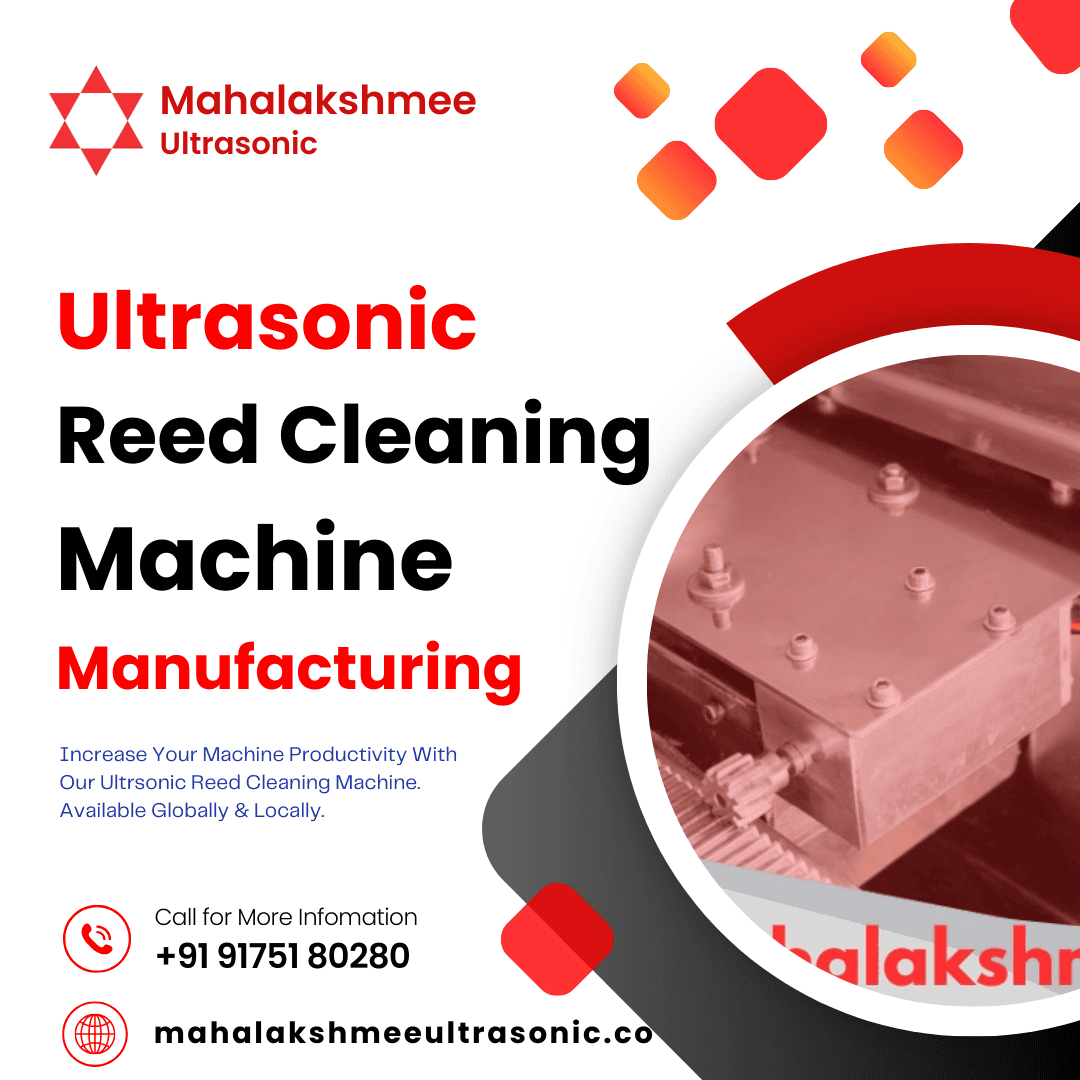 Mahalakshmee Ultrasonics - Leading Ultrasonic Reed Cleaning Machine ...